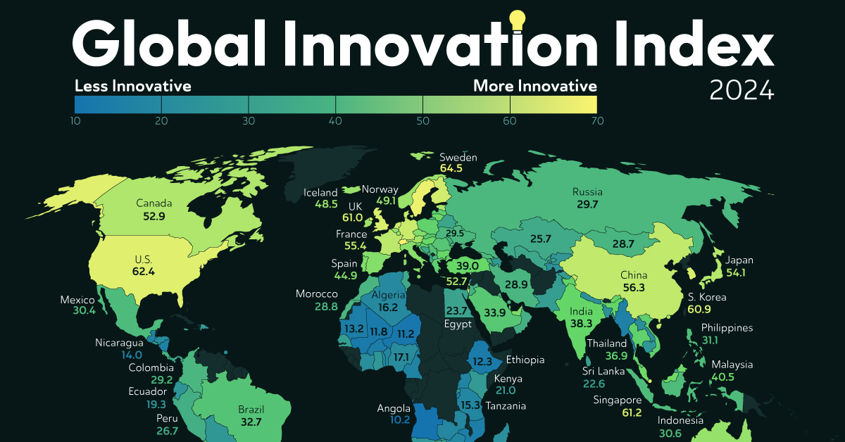 Top 10 Countries in Science and Technology(2025 Edition) - Top 10 Best ...